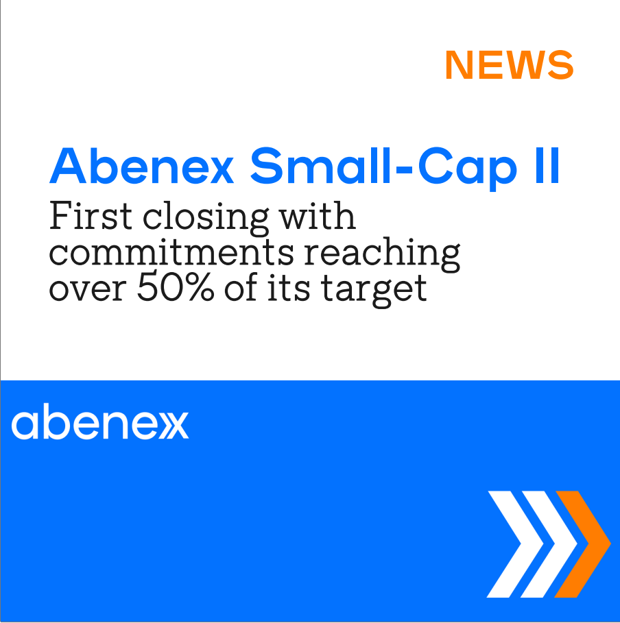 Abenex annonce le premier closing de son fonds Abenex Small-Cap II et nomme Julien Keignart ...